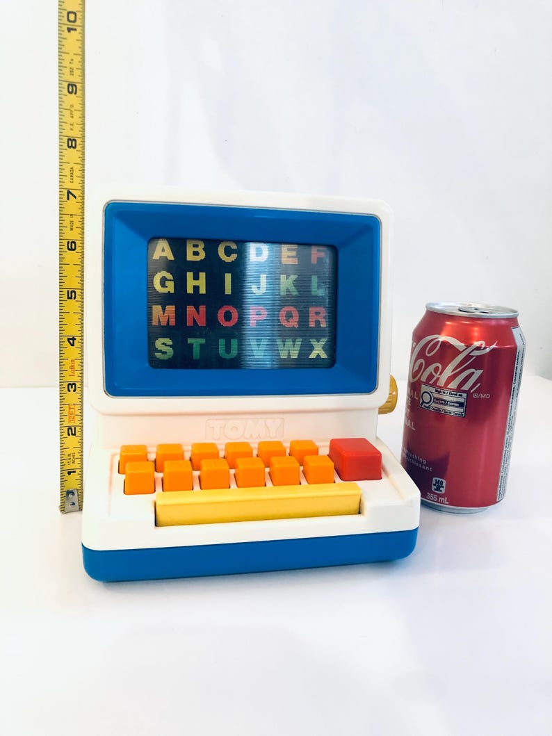 RARE Vintage 1980s TOMY Tutor Play Computer | Collectible Retro Typing ...