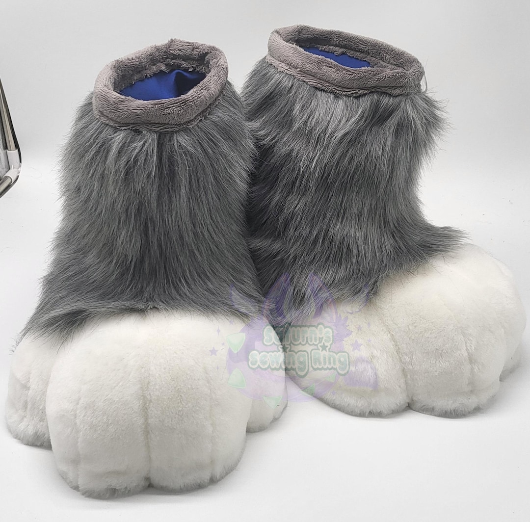 Simple Outdoor Fursuit Paws (made to Order) - Etsy