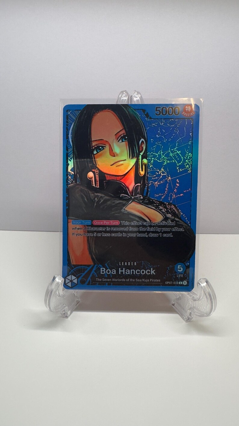 Boa Hancock - One Piece TCG Custom Leader - Proxy - Etsy