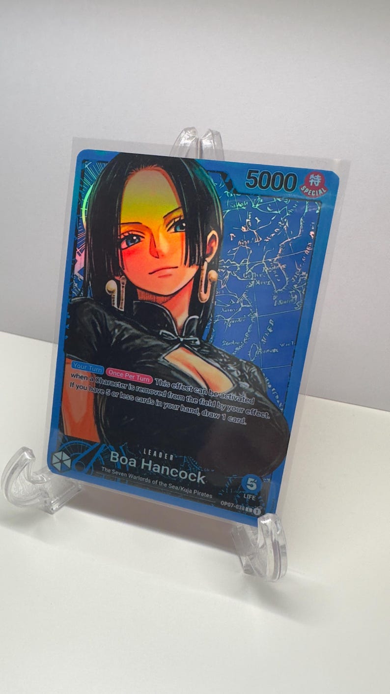 Boa Hancock - One Piece TCG Custom Leader - Proxy - Etsy