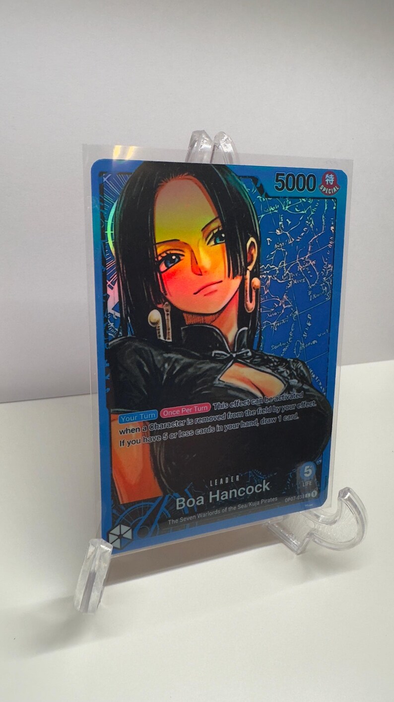 Boa Hancock - One Piece TCG Custom Leader - Proxy - Etsy