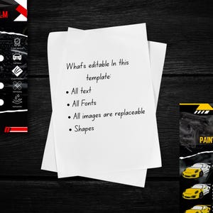 Bundle of 4 PPF Car Detailing and Car Wash Editable Flyer Templates in ...