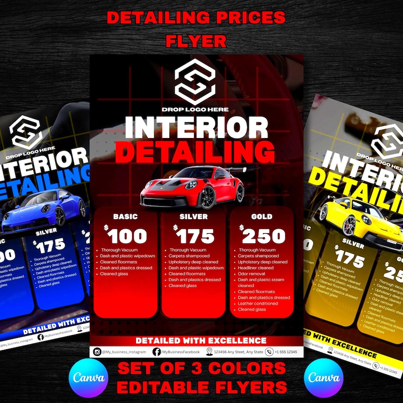 Car Detailing Banner - Etsy Canada