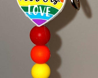 Pride Keychain - Etsy