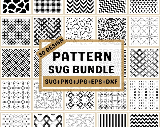 Blumenmuster SVG Bundle | Hintergrund SVG | Nahtloser Hintergrund SVG ...