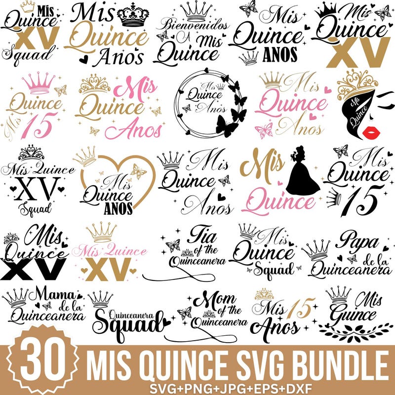 Mis Quince Png - Etsy