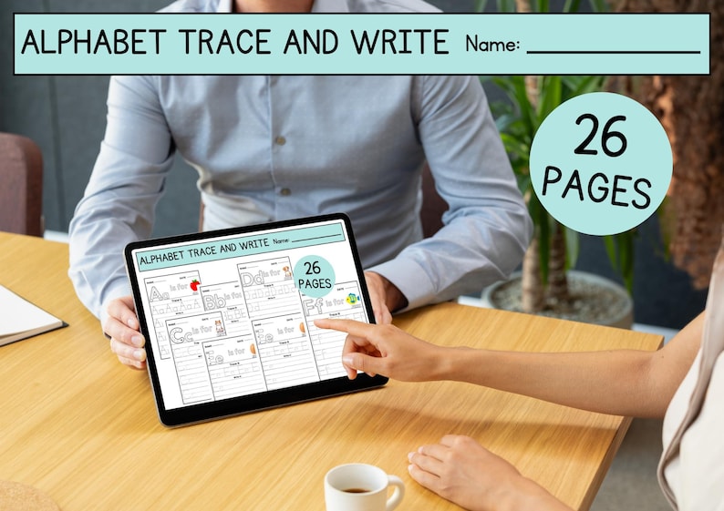 Alphabet Tracing Worksheets | ABC Practice Sheets | Handwriting ...