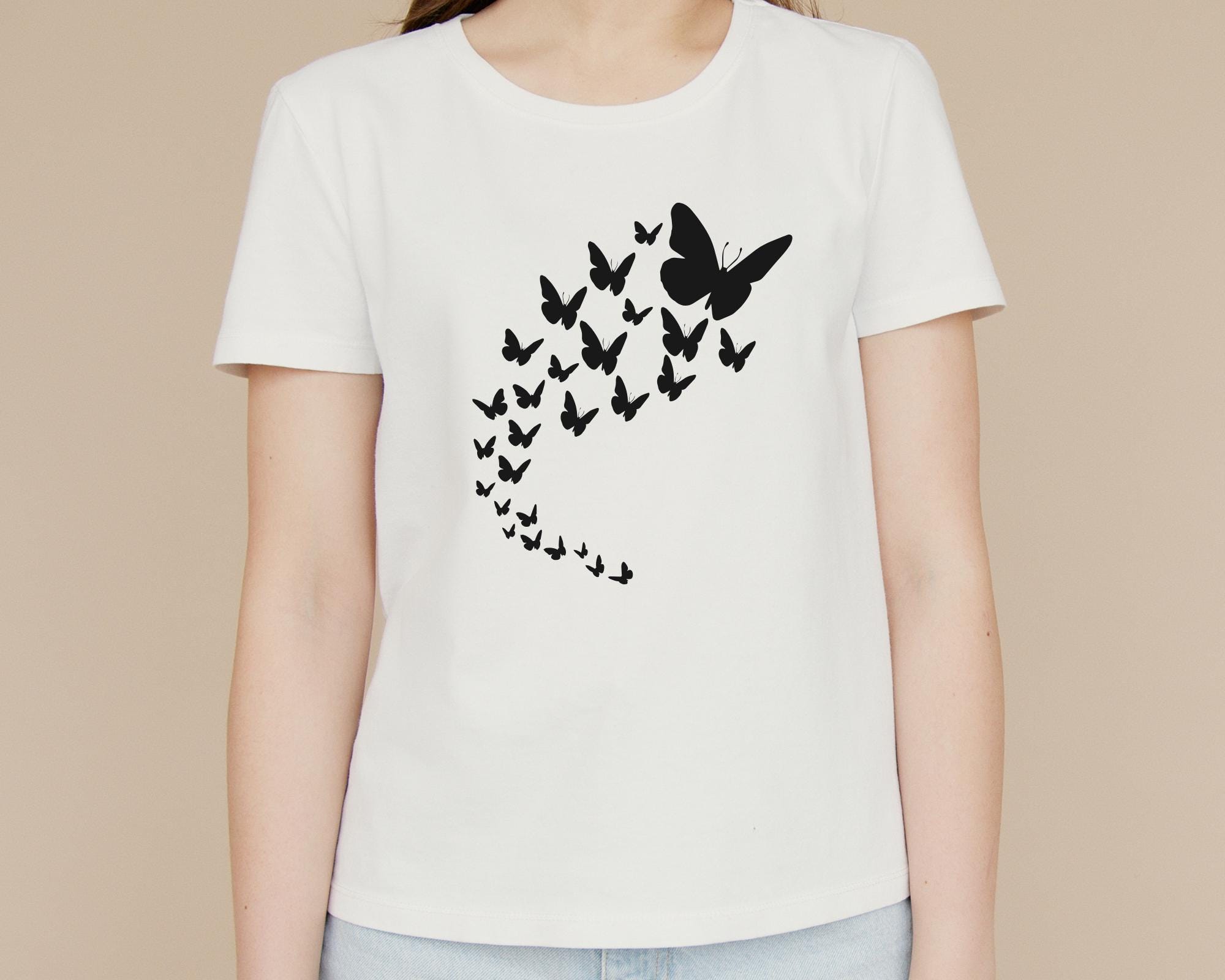 Flying Butterflies Svg, Butterfly Swarm Svg, Butterfly Svg, Butterfly ...