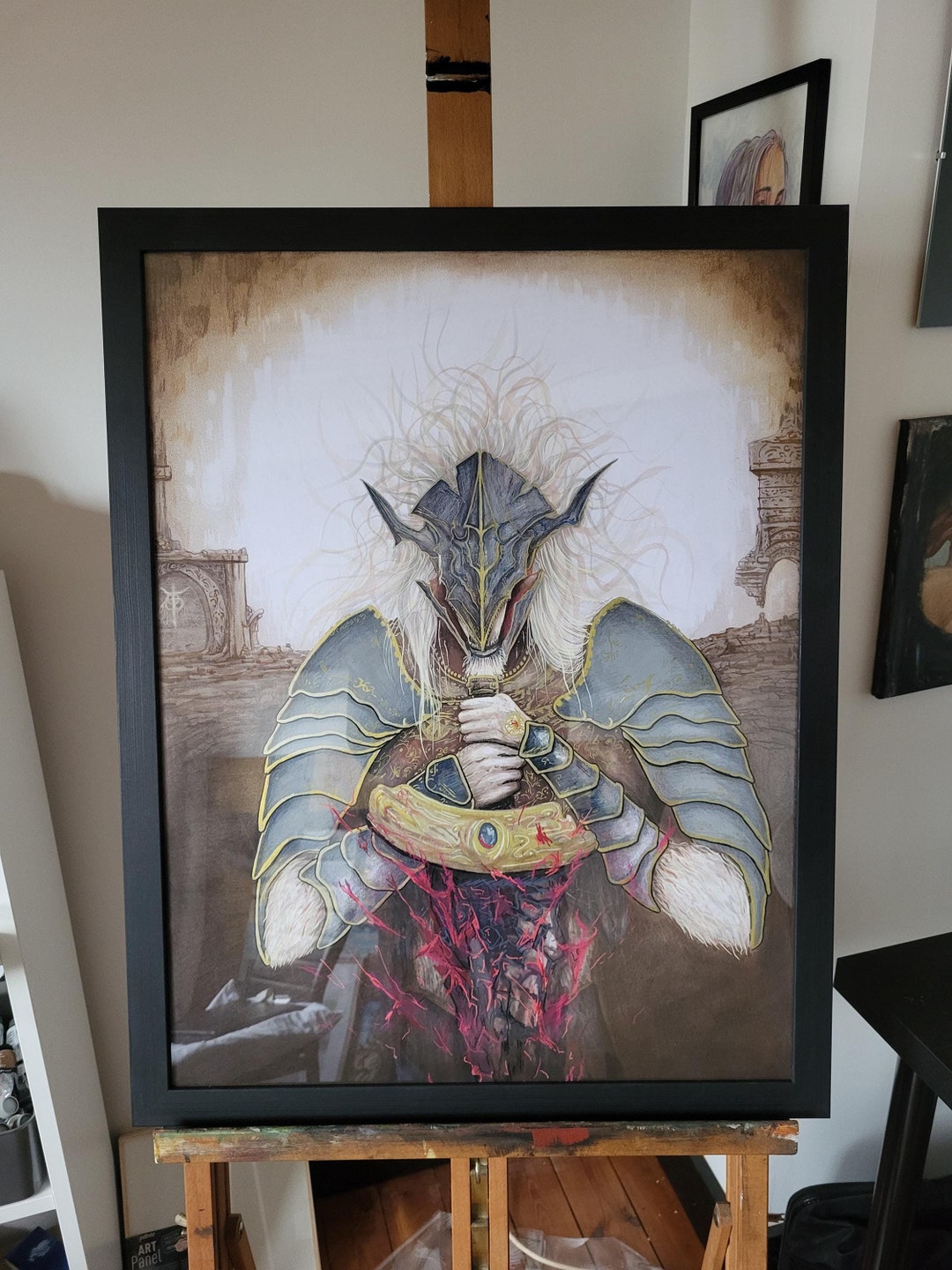 ELDEN RING - MALIKETH - Fan Art 65x50 - Etsy