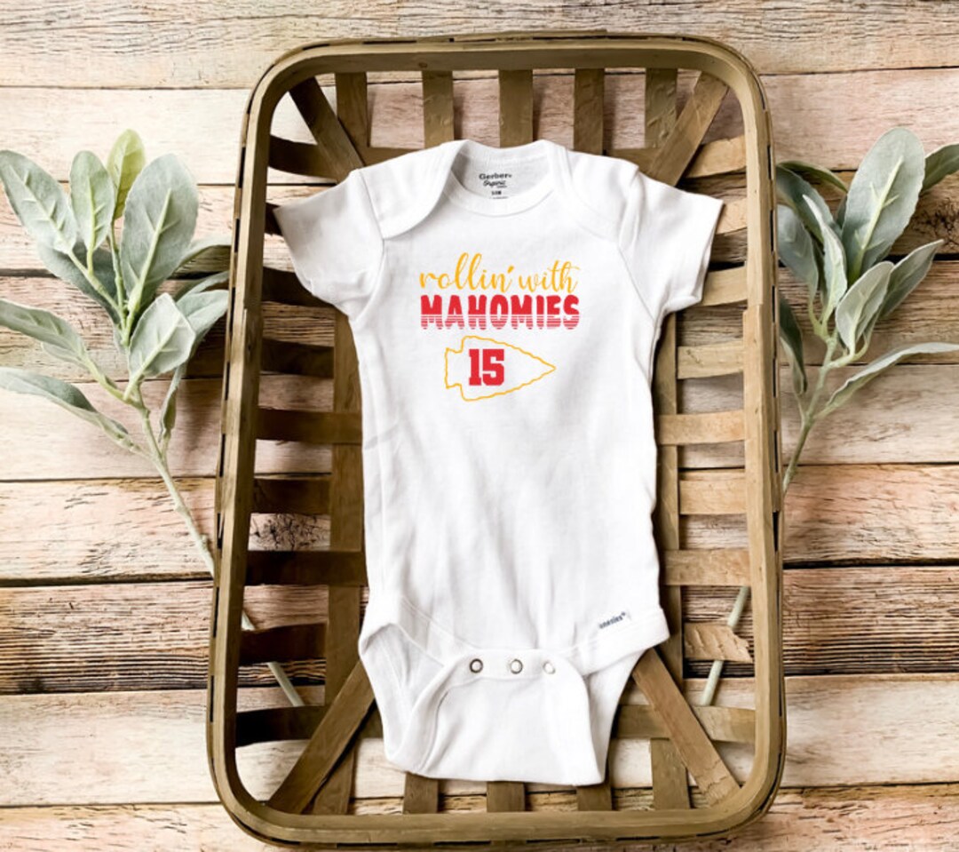 Rollin With Mahomies Patrick Mahomes Chiefs Super Bowl Sunday Baby ...