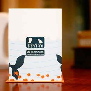 A Whale of a Good Job - Congratulations Card With Whale & Goldfish on ...