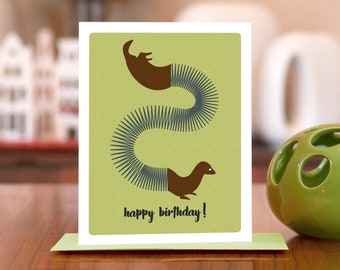 Happy Bot-day Robot Birthday Card on 100% Recycled Paper - Etsy