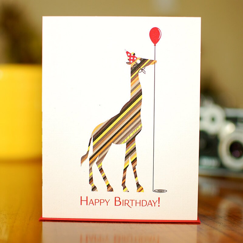Striped Giraffe - Etsy