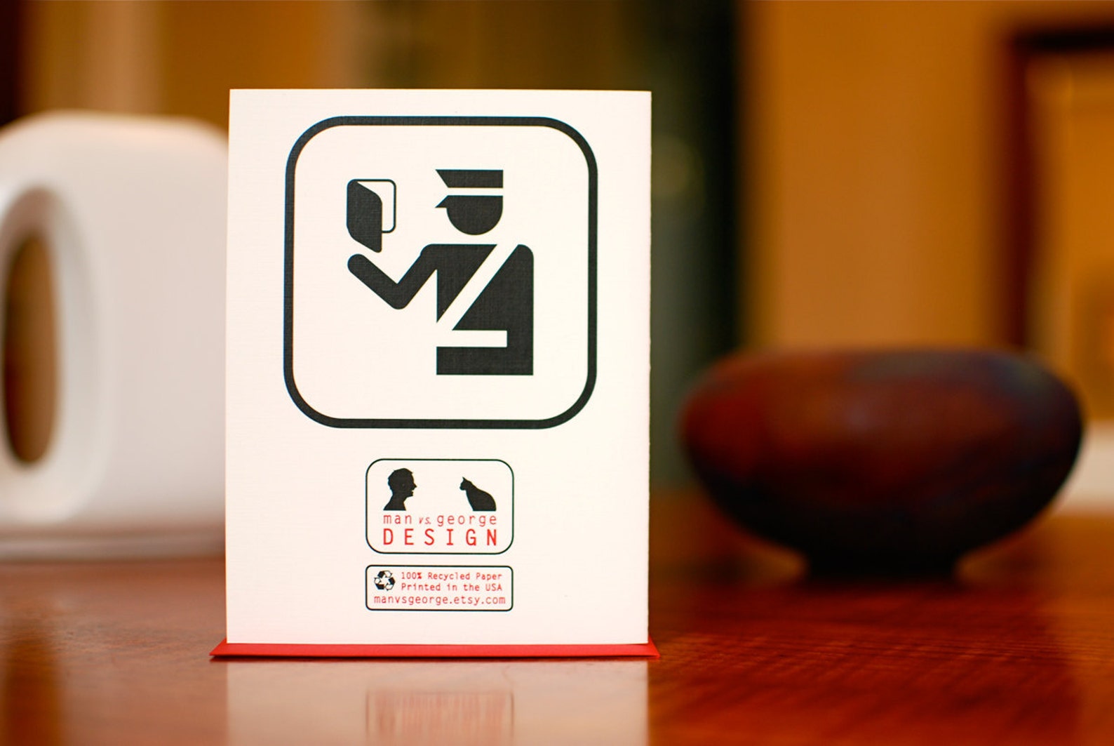 Welcome Back - Descending Airplane Pictograph Card on 100% Recycled ...