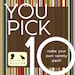 Pick Ten (10) Fun & Modern Greeting Cards - Make Your Own Variety Pack ...