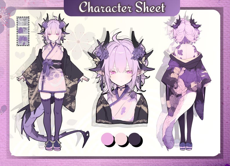 Custom Reference Sheet, REFERENCE SHEET, Reference Sheet Commission ...