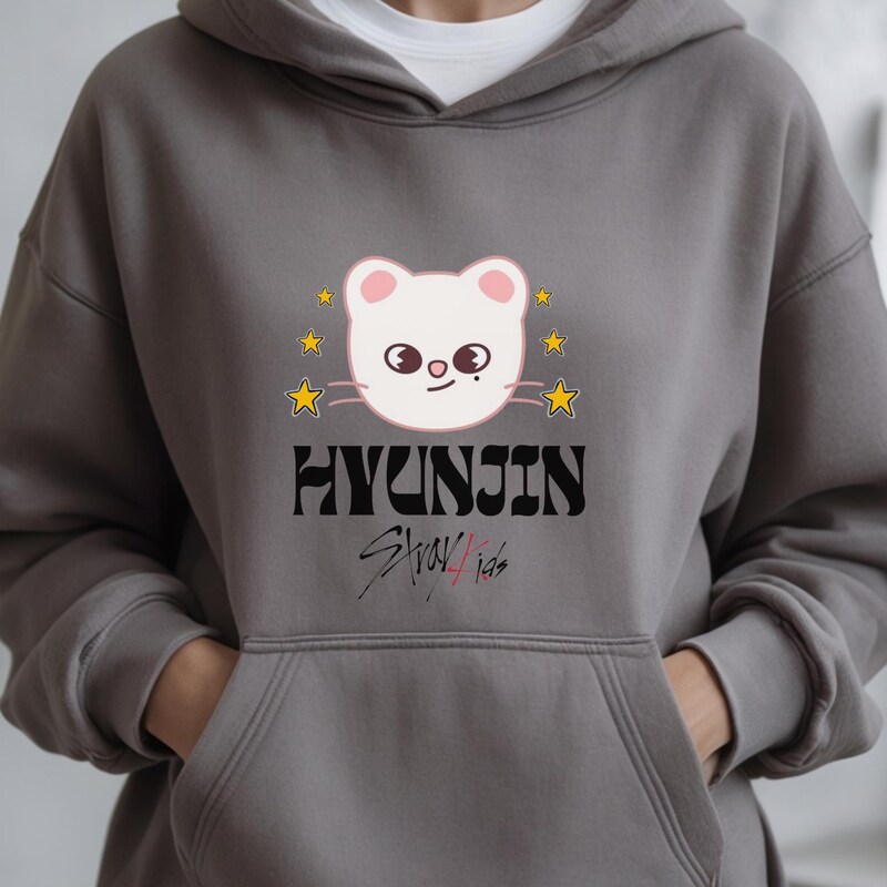Stray Kids Hyunjin Hoodie - Etsy