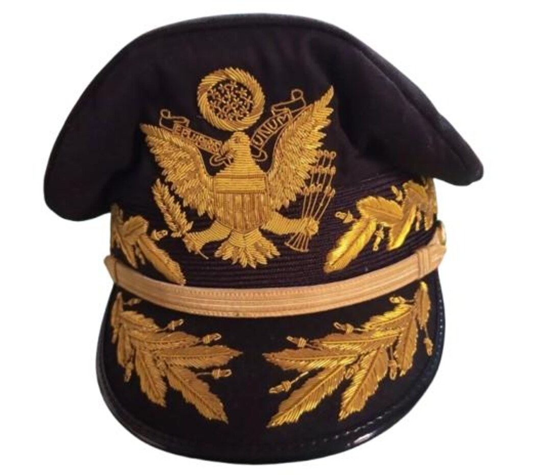Douglas Macarthur Hat Black Version All Sizes Available - Etsy