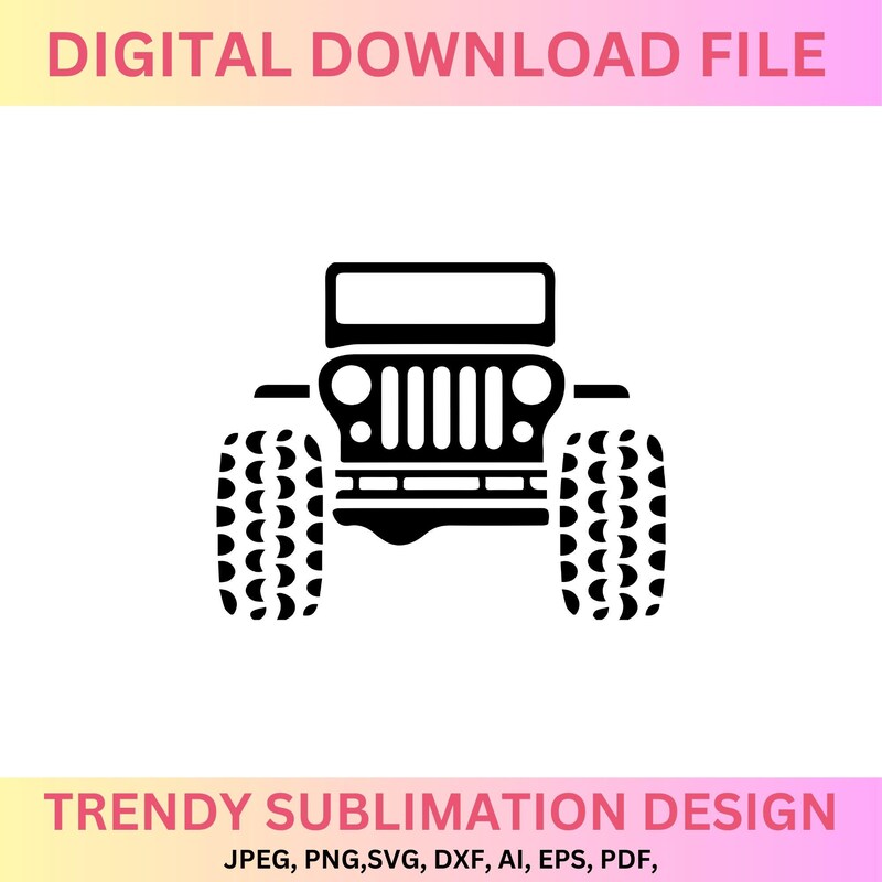 Jeep Svg Files for Cricut - Etsy