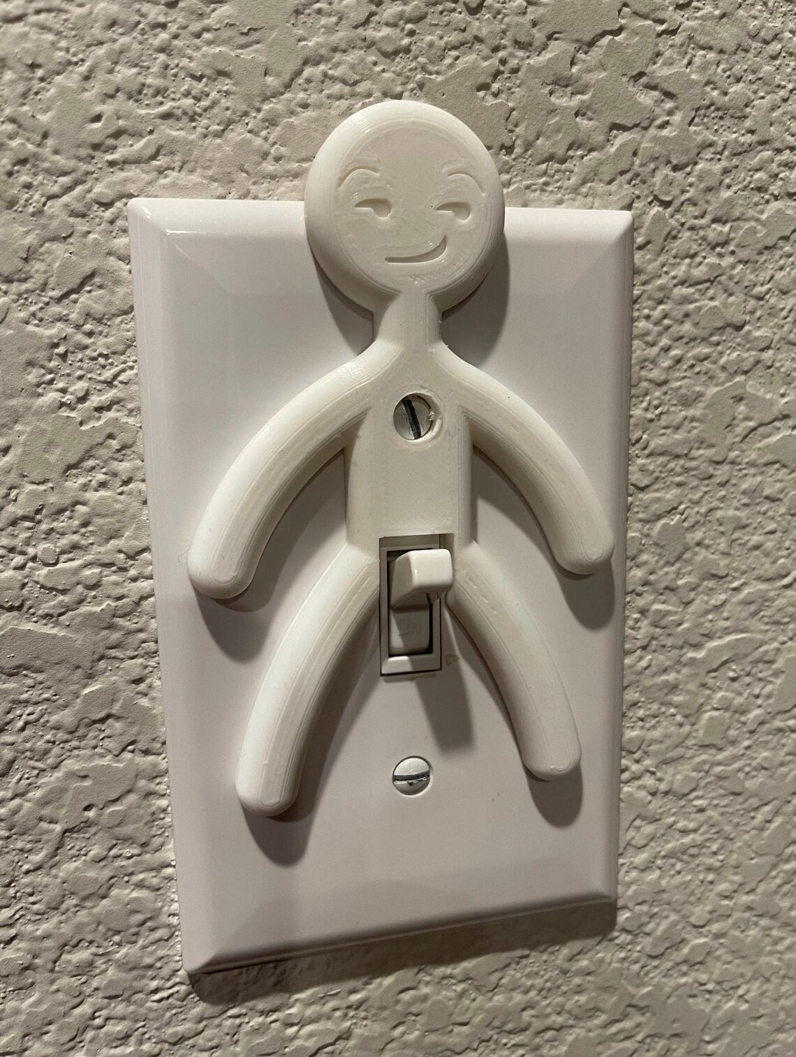 Fun Light Switch Man Cover - Etsy