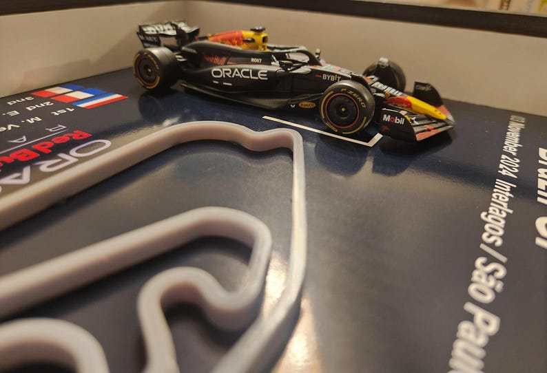 F1 3D Frame Redbull Max Verstappen Interlagos 2024 - Etsy