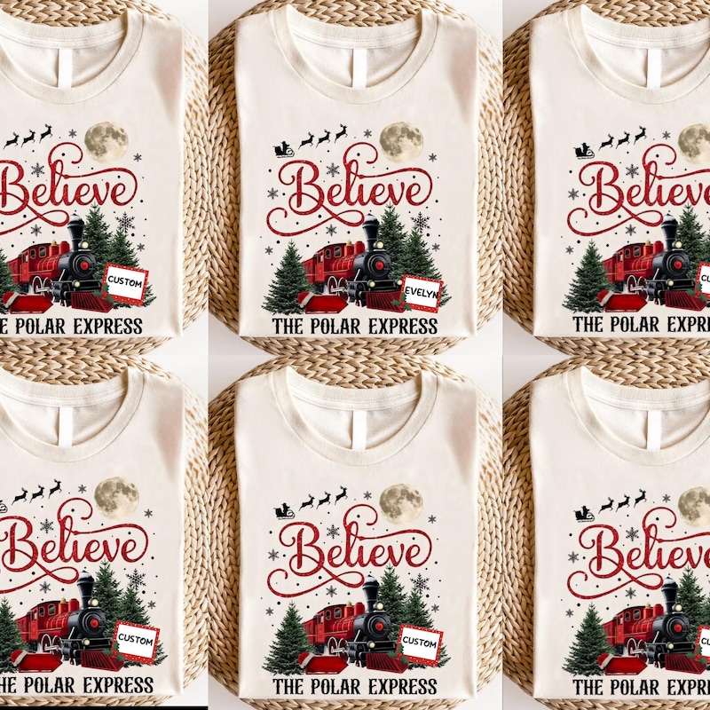 Polar Express Pyjama Set - Etsy