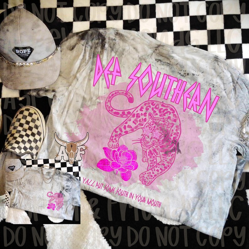 Def Southern Preppy PNG File - Etsy