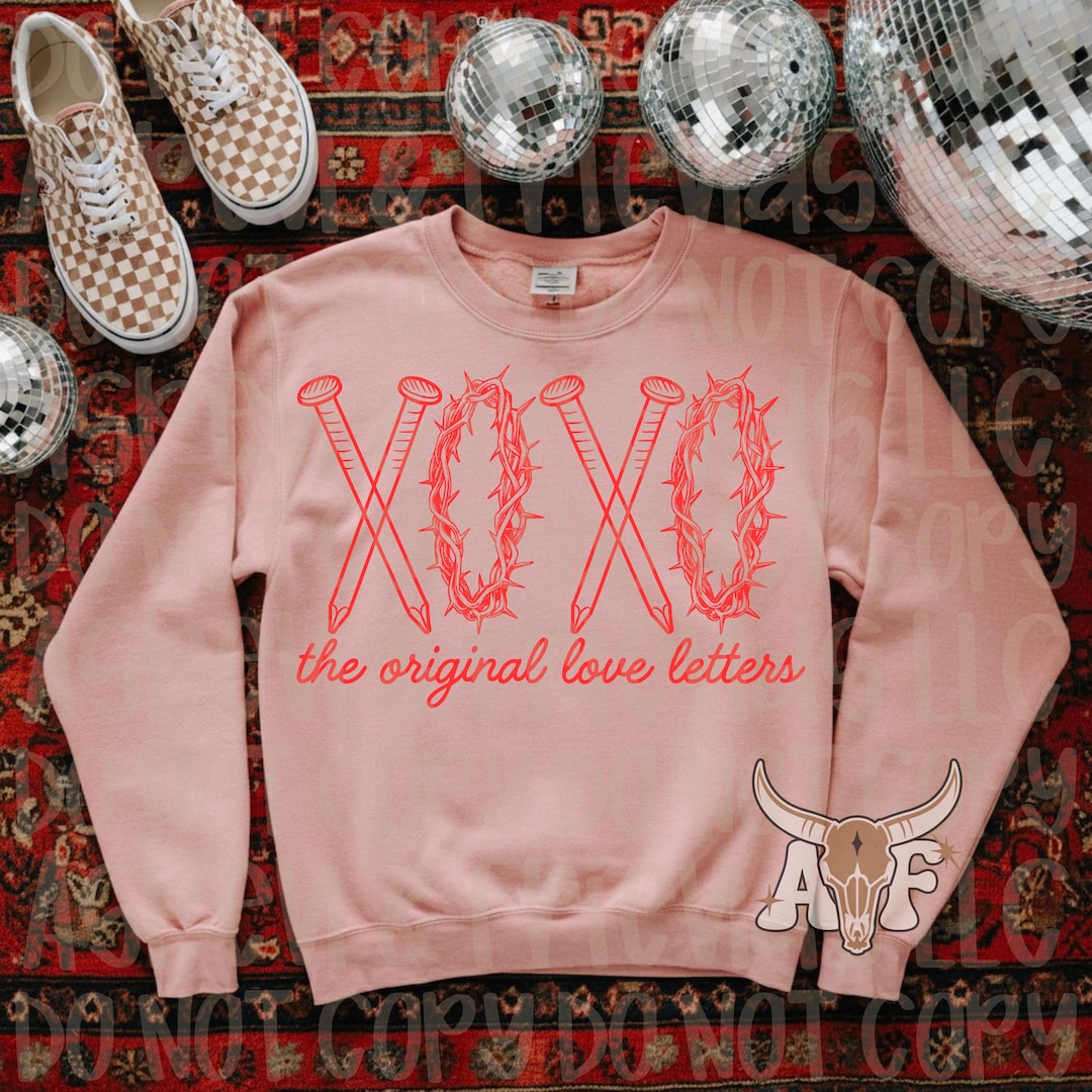 XOXO the Original Love Letters PNG File - Etsy