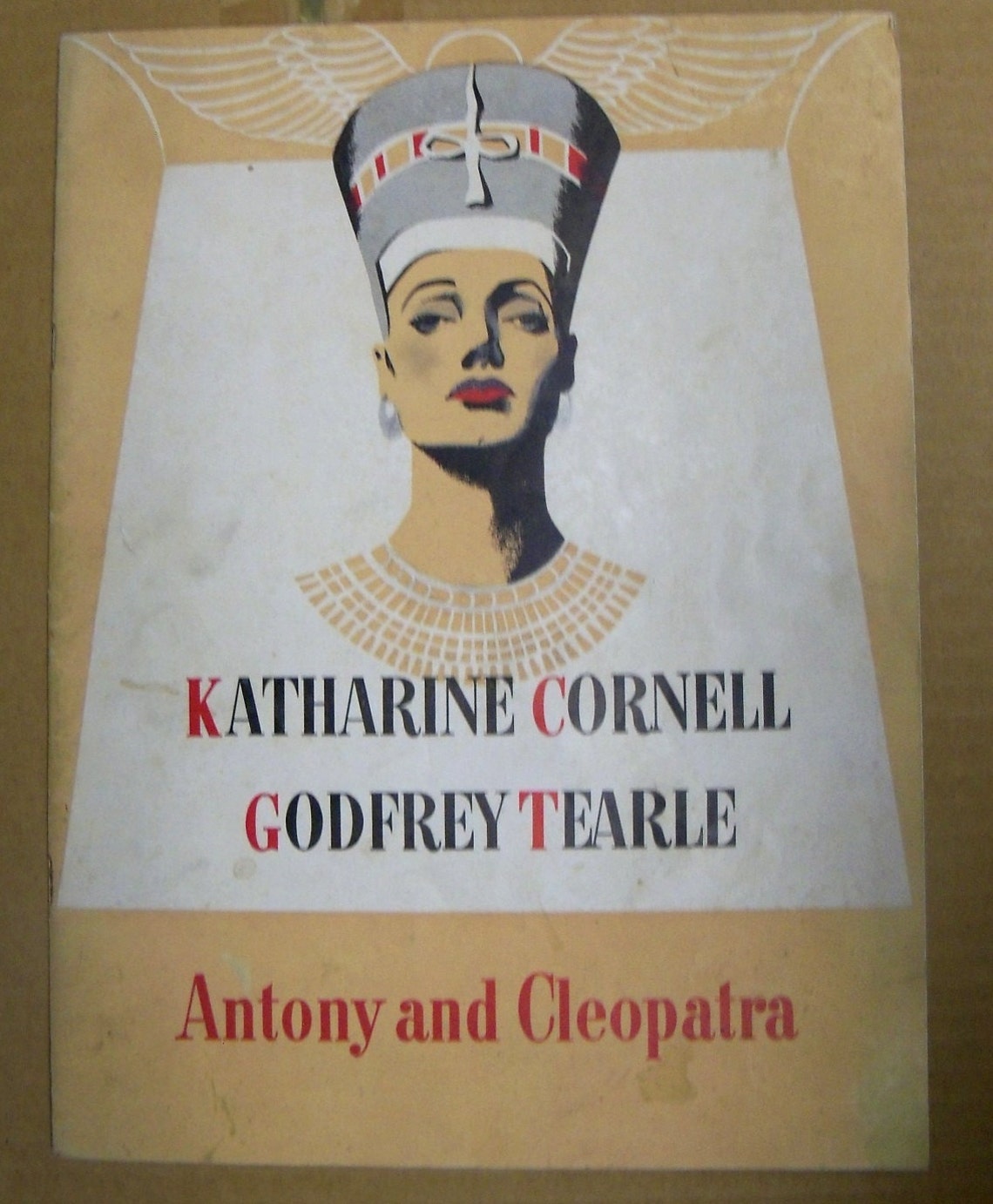 Cleopatra Broadway Play 1946 Katharine Cornell Antony and Cleopatra ...