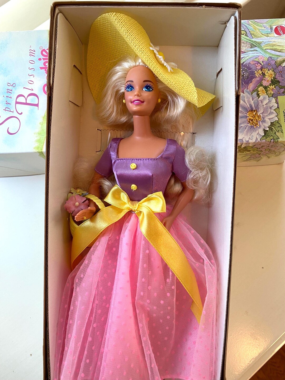 Spring Blossom Barbie - First in Series, Vintage 1996 Barbie Doll. - Etsy