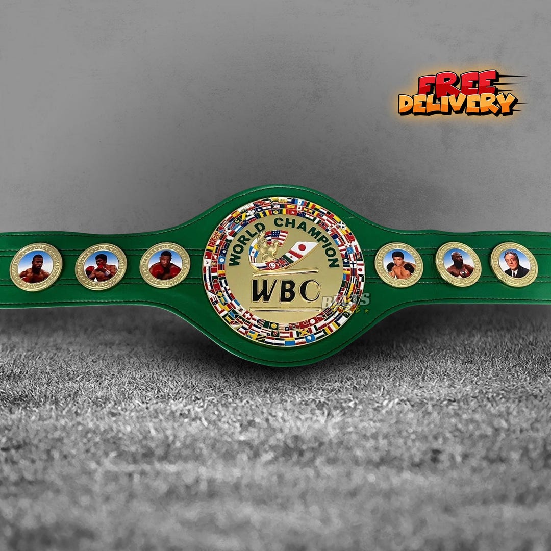 WBC World Boxing Championship Title Belt | Adult Size Replica Boxing ...