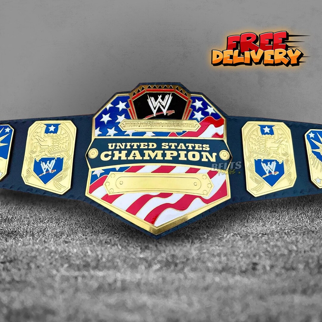 New United States Championship Title Belt | Adult Size US Heavyweight ...