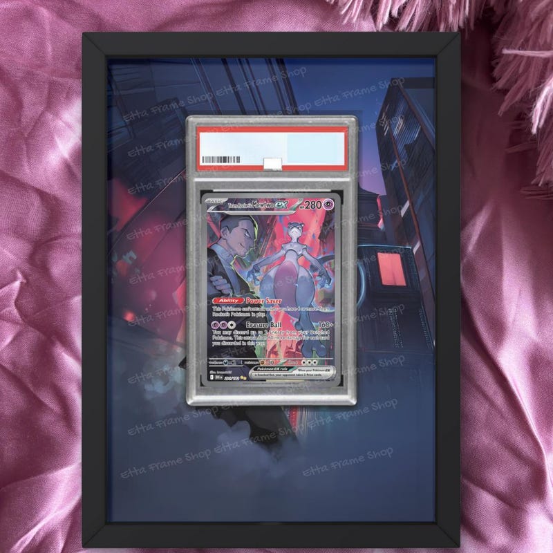 Giovanni Mewtwo Card - Etsy