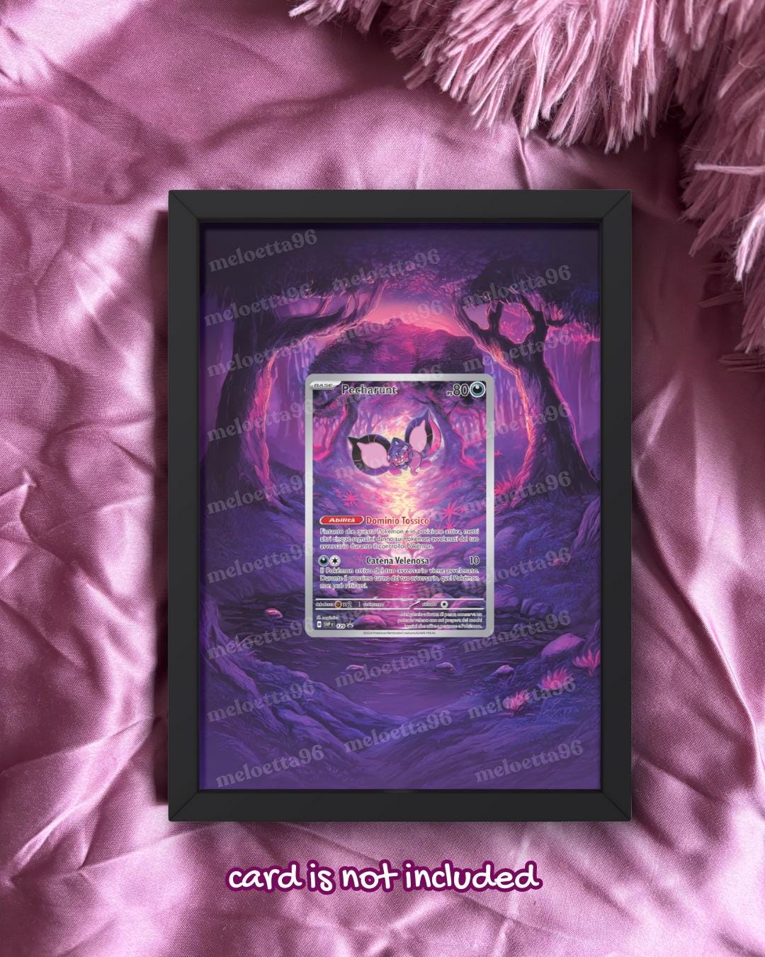 Pecharunt From SV Black Star Promos Extended Pokémon Frame - Etsy