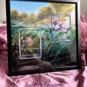 Feebas and Milotic EX From Surging Sparks Extended Pokémon Frame - Etsy