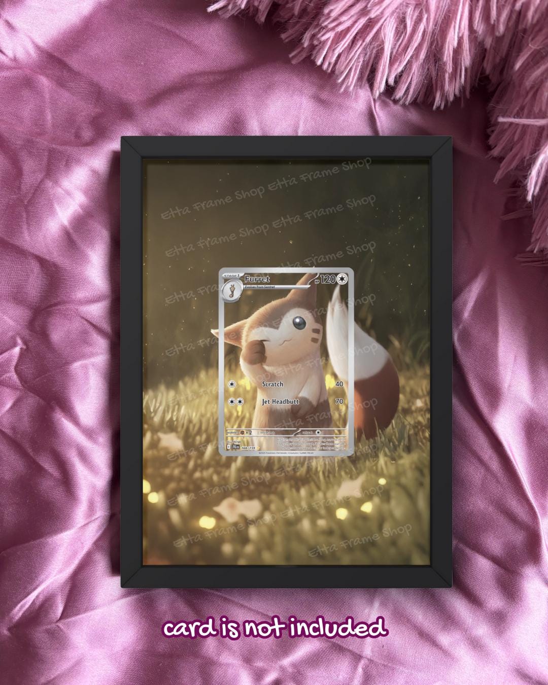 Furret From Journey Together Extended Pokémon Frame - Etsy