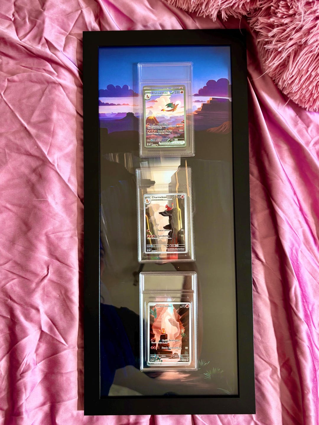 Charmander, Charmeleon and Charizard From 151 Extended Pokémon Frame ...