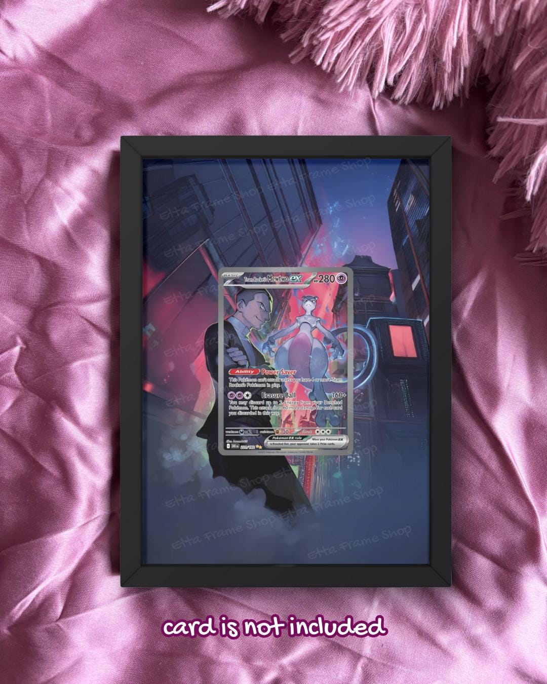 Mewtwo From Destined Rivals Extended Pokémon Frame - Etsy