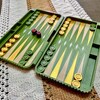 Custom Wooden Chess Portable Board Game - Pine Wood - Painted - Carved ...