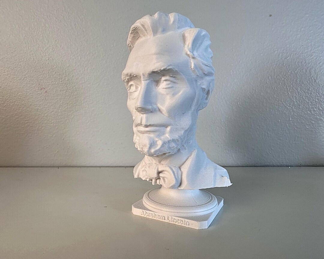 Custom 3D Printed Portrait Bust From Photo – Personalized Sculpture ...