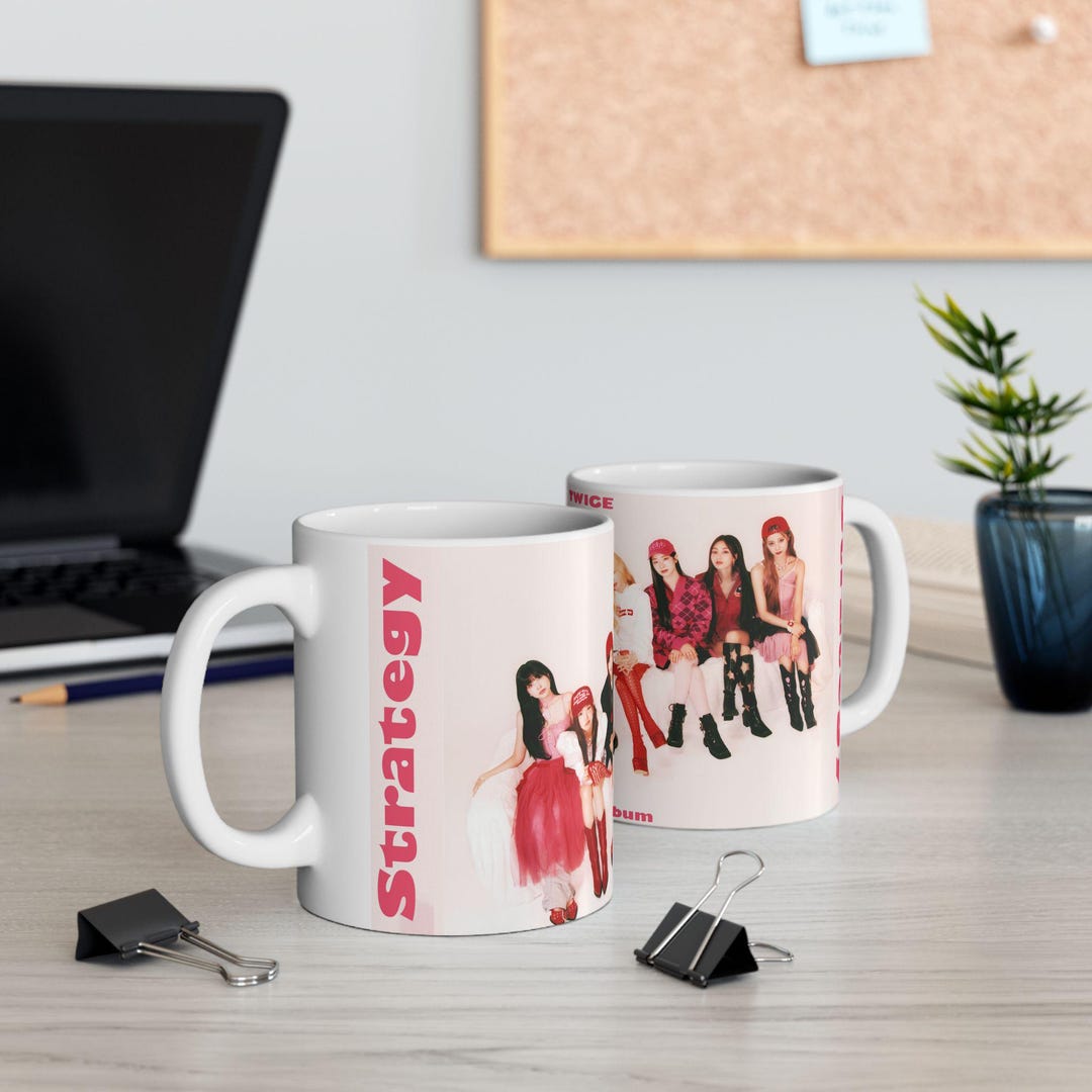 Twice Kpop Ceramic Coffee Mug: Kpop Fan Gift - Etsy