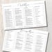 Minimal Restaurant Menu Canva Template: Legal Size (instant Download ...