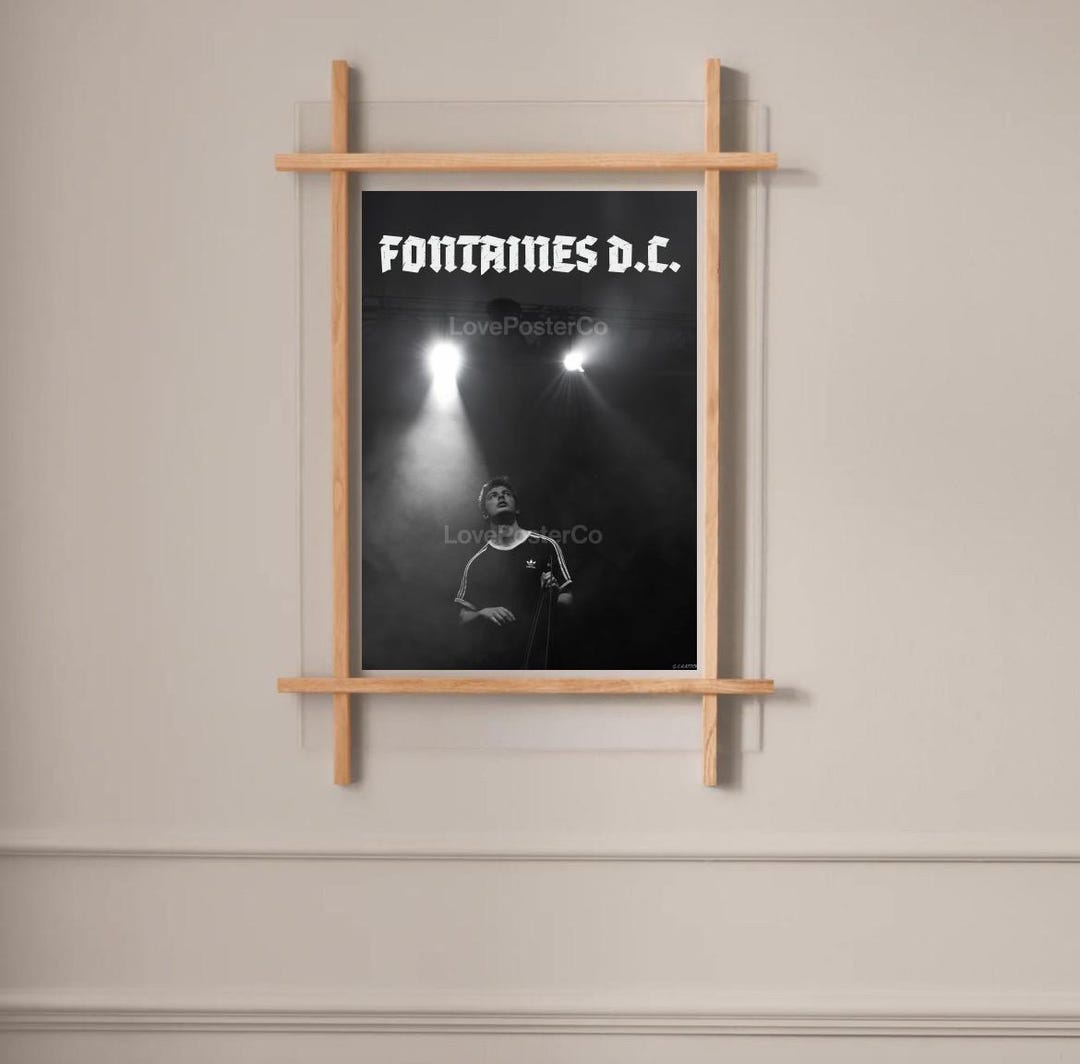 Fontaines DC Grian Chatten A3 Poster | Digital Print - Etsy
