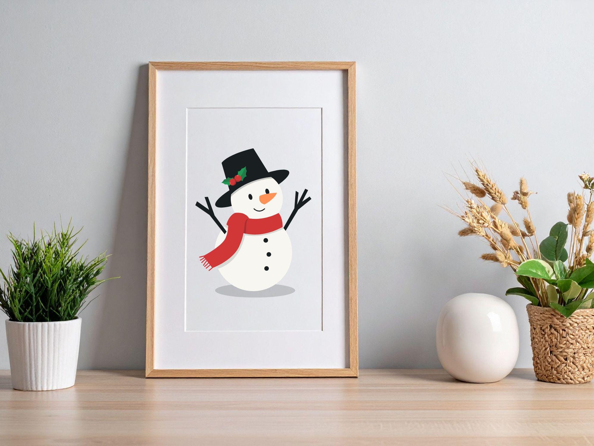 Snowman SVG Bundle, Christmas Clipart (digital Download) - Etsy