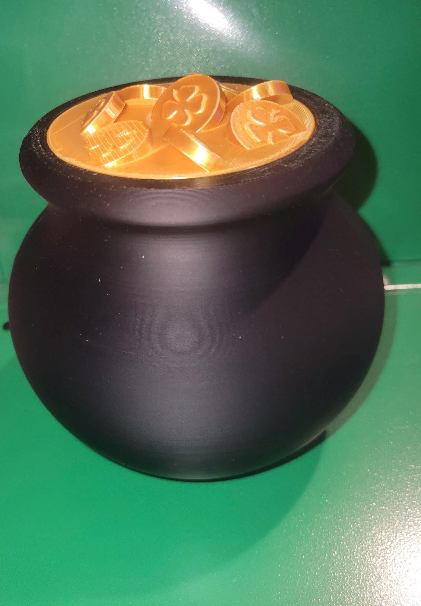 St. Patrick’s Day 3d Printed Pot of Gold - Etsy
