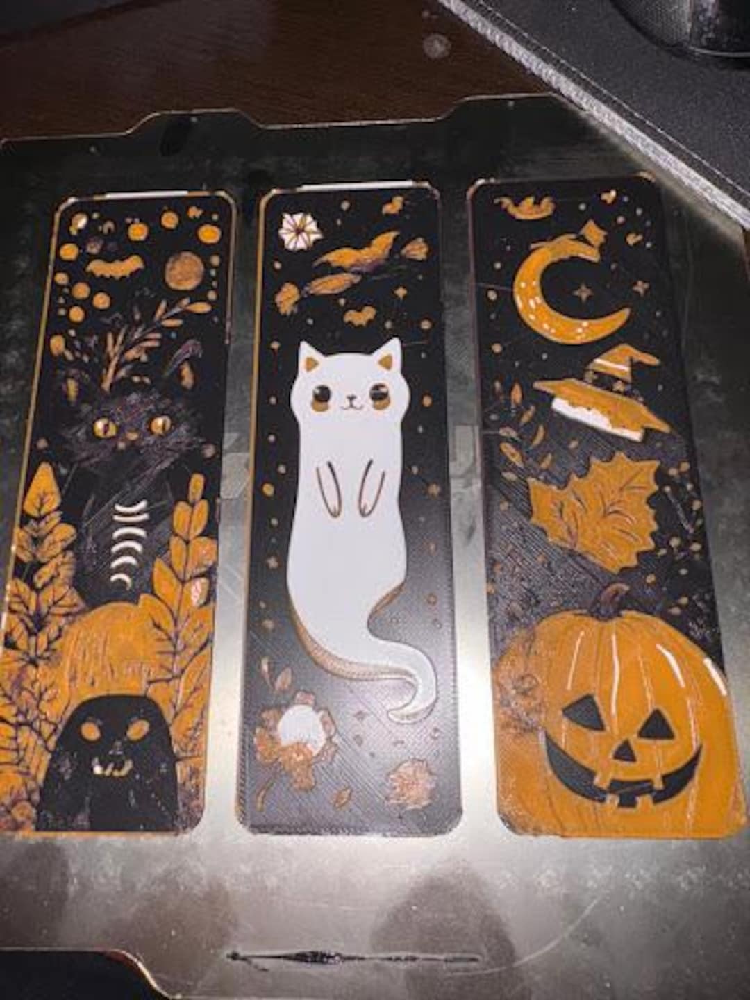 Cute Ghost Bookmarks|3d Printed| Halloween - Etsy UK
