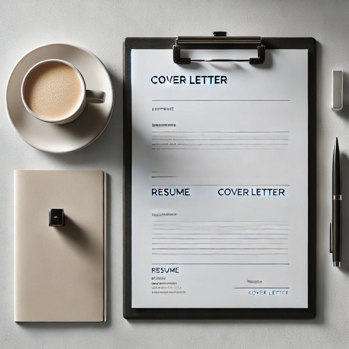 Cover Letter Template | Editable PDF | Professional Job Application ...