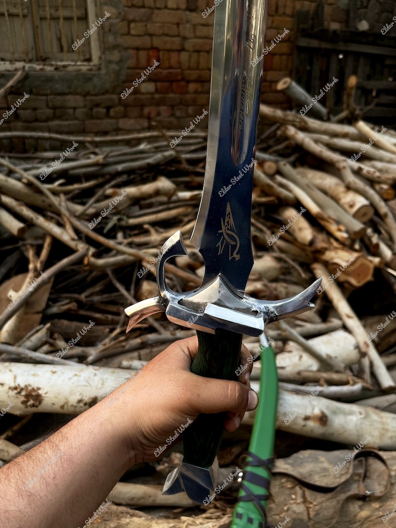 Wheel of Time Heron Mark Steel Sword Replica – Handmade Medieval ...