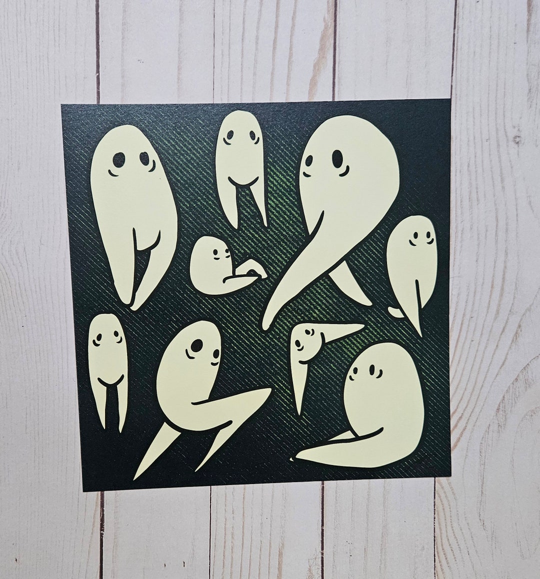 Fresno Nightcrawler Cryptid Print Fantasy 8x8 Inch - Etsy