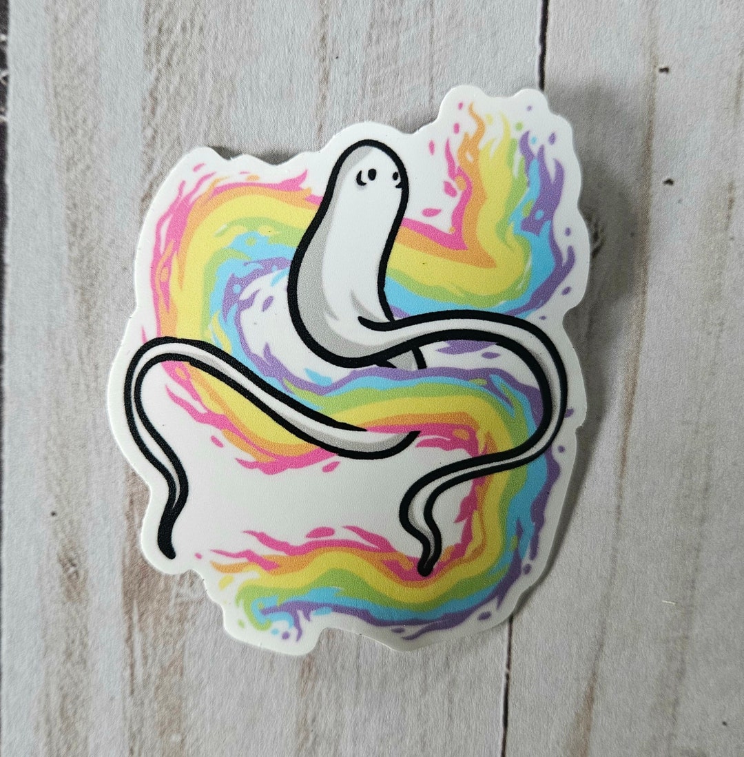 Cryptid Buddies Rainbow Sticker Fantasy Sticker LGBTQIA Cottagecore ...